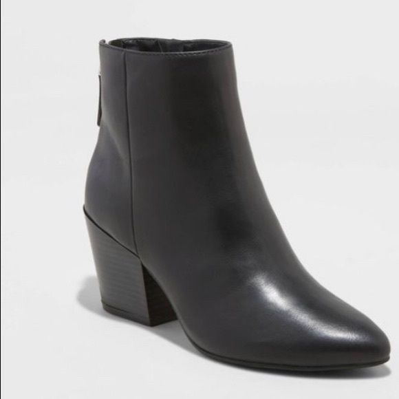 a new day | Shoes | A New Day Bren Zipper Back Bootie Black | Poshmark
